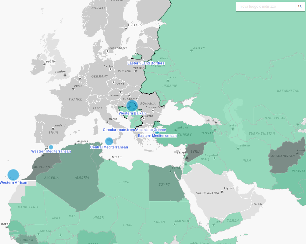 Di soldi, armi e mappe. Gli strumenti del potere Frontex